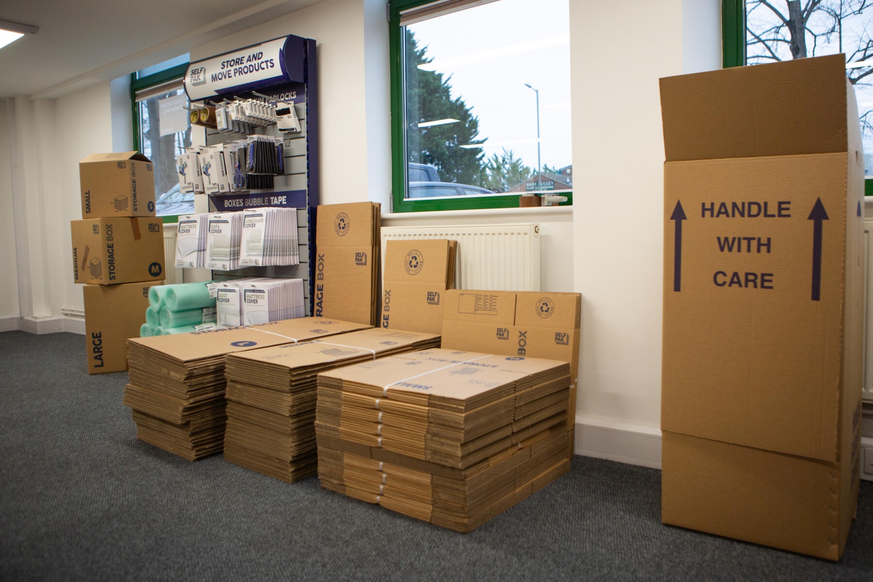 Storage Packing Materials | Cardboard Storage Boxes | Segment Storage